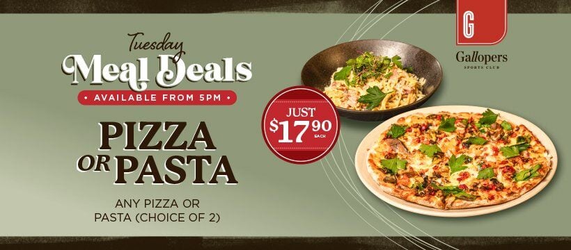 Gallopers Sports Club | Save With Our Weekly Meal Deals