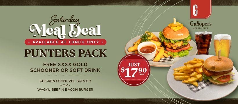 Gallopers Sports Club | Save With Our Weekly Meal Deals